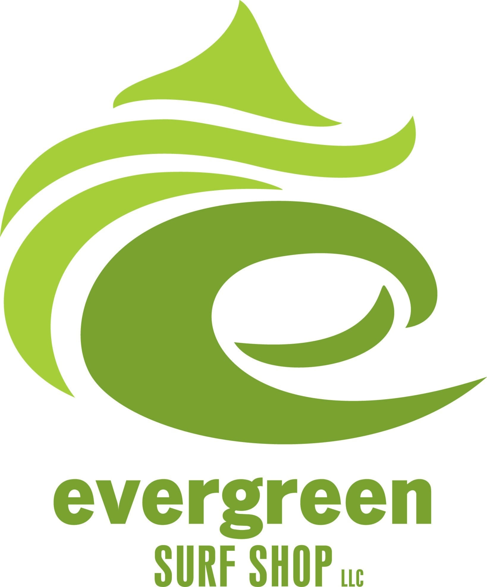 Evergreen Sticker | The Evergreen Surf Shop
